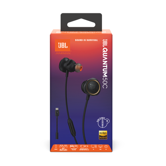 JBL Quantum 50C | Écouteurs gaming intra-auriculaires filaires avec ...