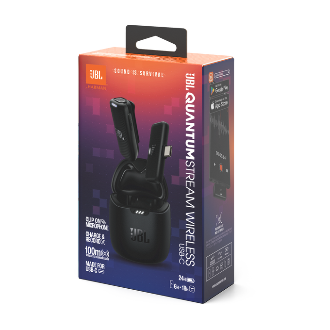 JBL Quantum Stream Wireless USB-C | Micro-cravate sans fil pour le ...