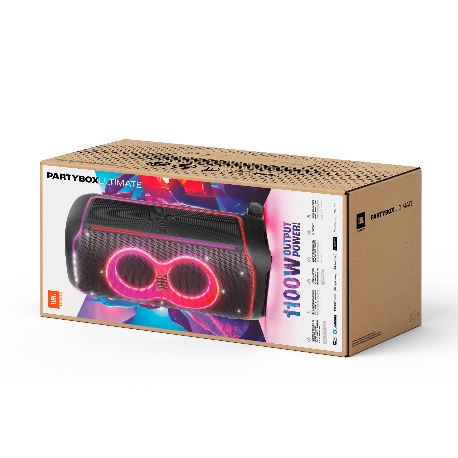 JBL PartyBox Ultimate | Imposante enceinte pour de soirée, avec un son ...