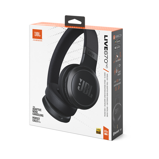 JBL Live 670NC | Casque supra-auriculaire sans fil avec Réelle ...