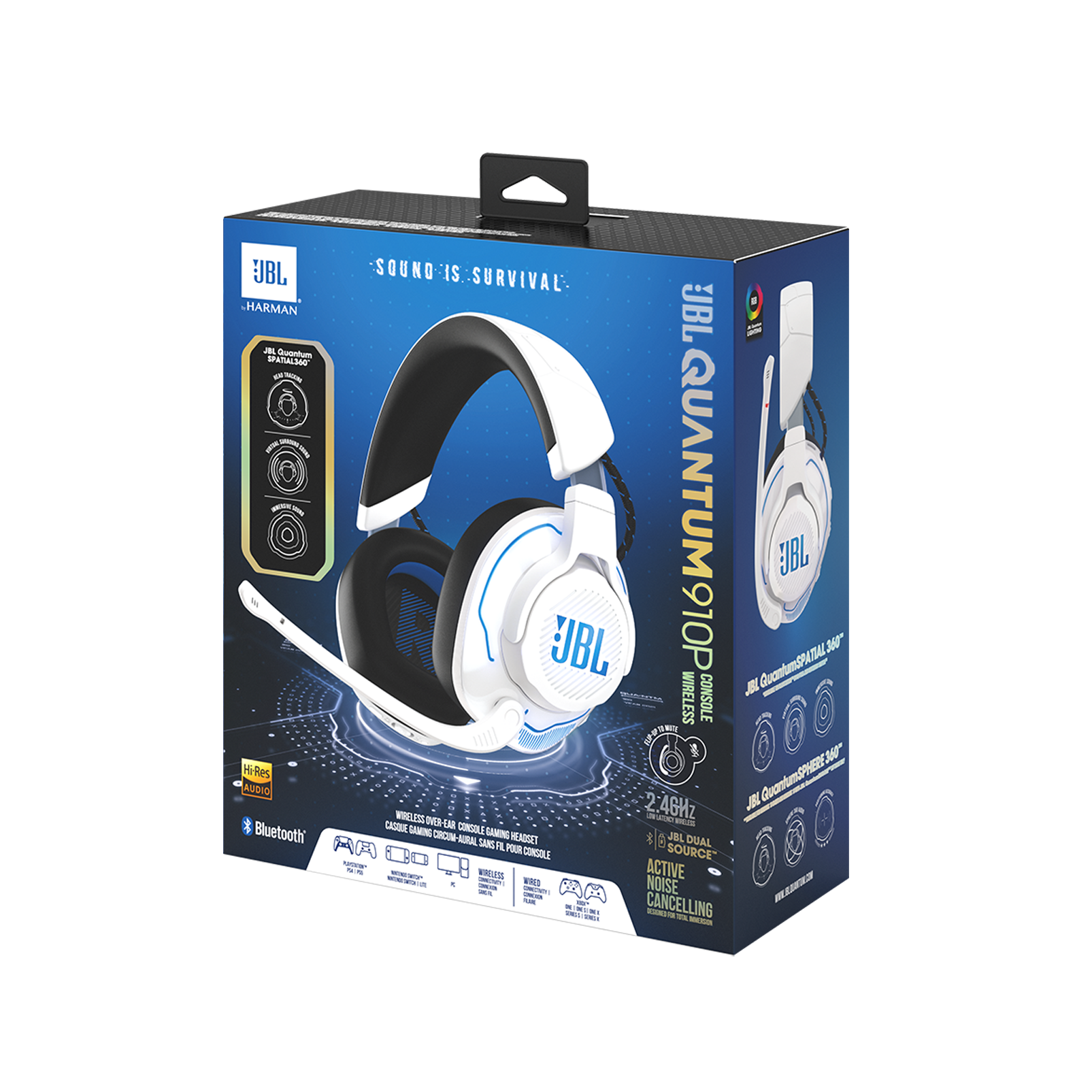 JBL Quantum 910P Console Wireless | Casque de gaming circum-auriculaire ...