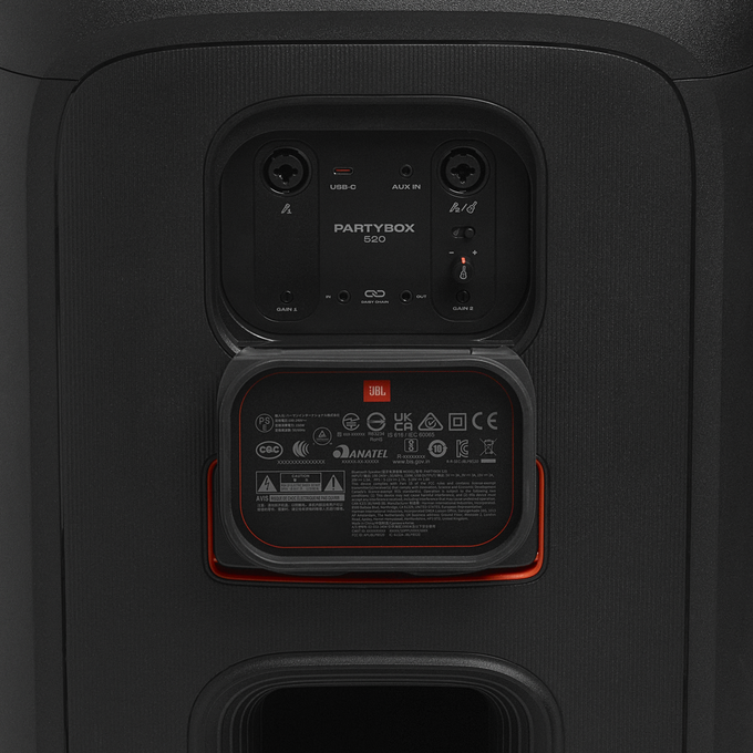 JBL PartyBox 520 | Enceinte de soirée portable alimentée par batterie ...