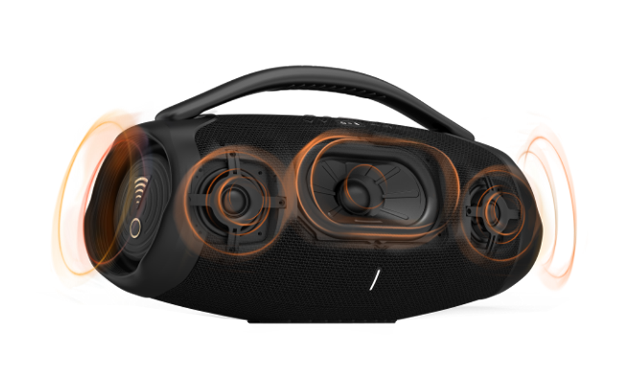 JBL Boombox 3 Wi-Fi | Puissante enceinte portable avec Wi-Fi et Bluetooth