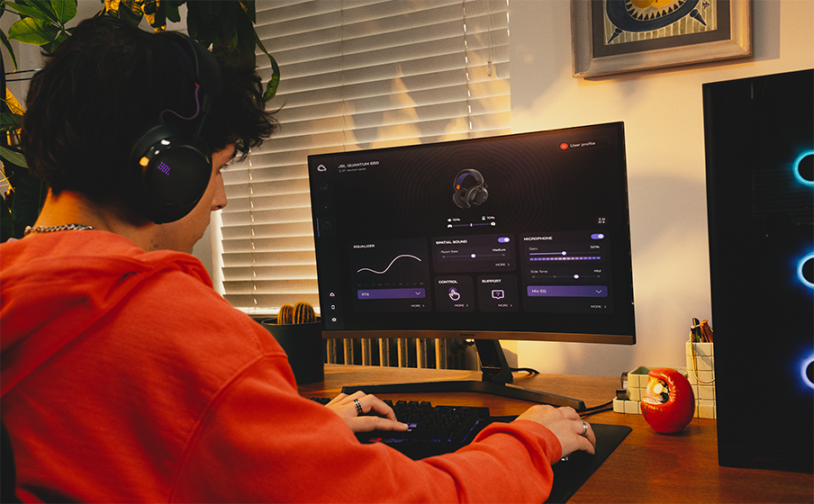 JBL Quantum 650 | Casque gaming multiplateforme sans fil