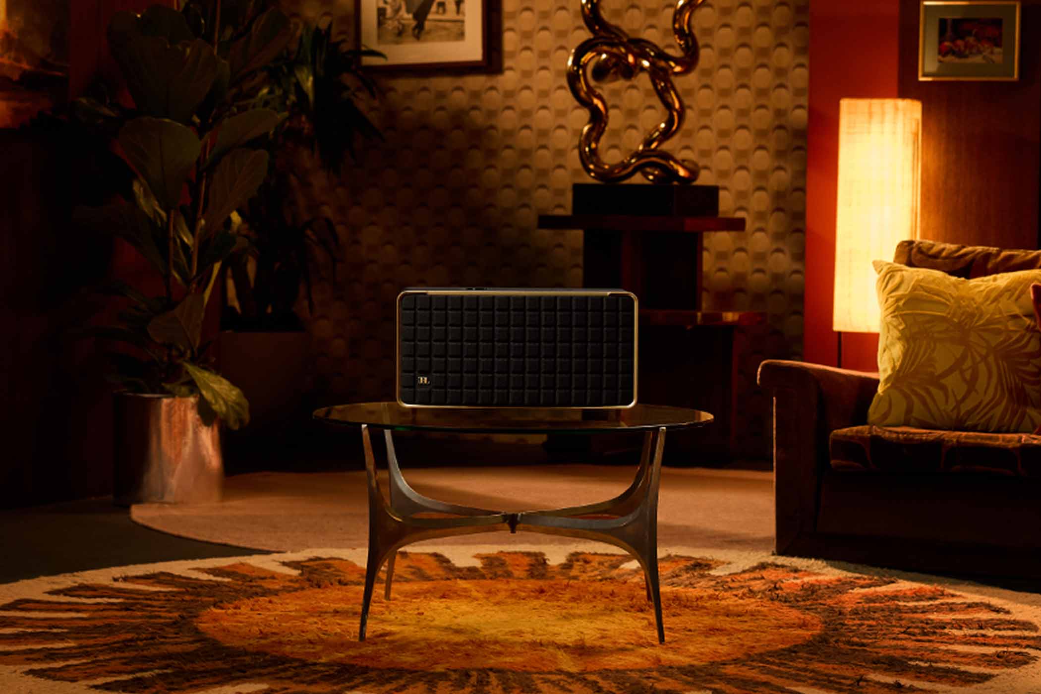 JBL Authentics 500 | Enceinte connectée haute-fidélité au design rétro avec Wi-Fi, Bluetooth et ...